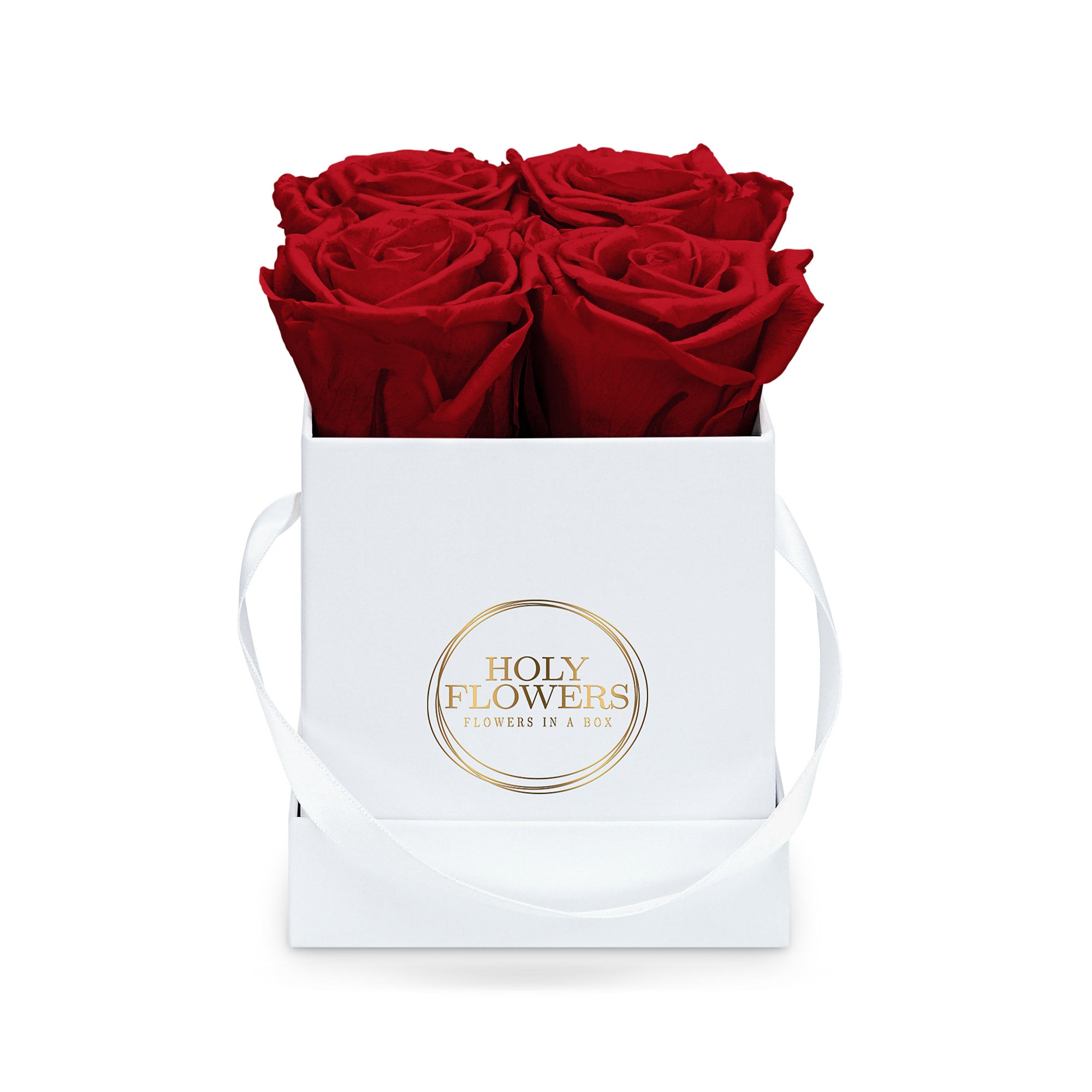 Infinity roses in an elegant box, last 1 - 3 years,
